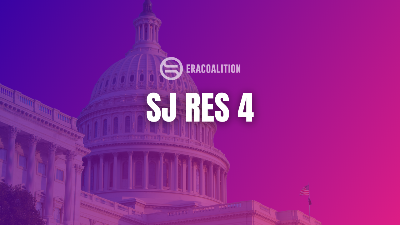 ERA Coalition Statement on the Senate Failing to Advance Bipartisan ...